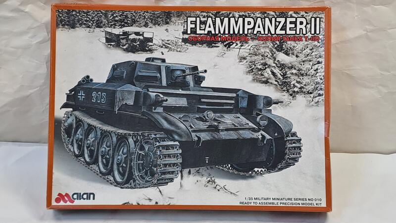 [中古良品] alan 1/35 二戰德國 FLAMMPANZER II (Panzer II) 二號戰車 | 露天市集 | 全台最大的網路購物市集