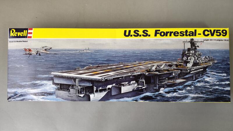 [中古良品] Revell 1/542 美國 福萊斯特號航空母艦 USS Forrestal-CV59 (限郵寄) | 露天市集 | 全台最大 ...
