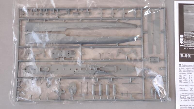 [中古良品] MASTER CRAFT 1/500 英國 艾凡赫號驅逐艦 HMS IVANHOE | 露天市集 | 全台最大的網路購物市集