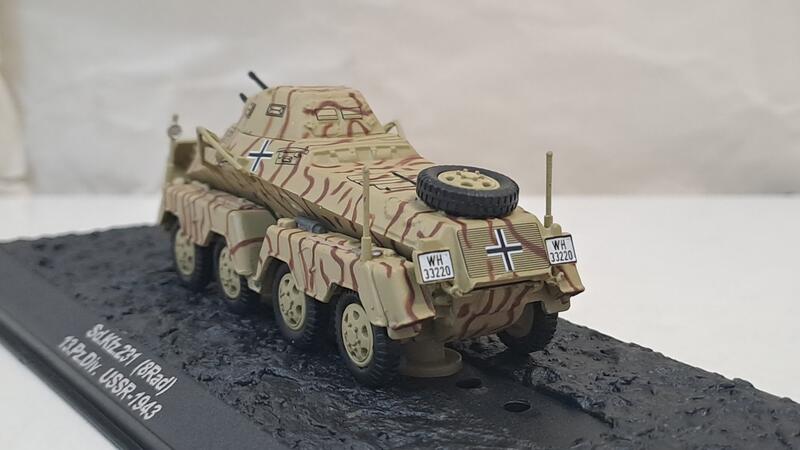 [中古良品] DeAGOSTIN 1/72 COMBAT TANKS_二戰德國 Sd.Kfz.231 八輪裝甲車 | 露天市集 | 全台最大的 ...