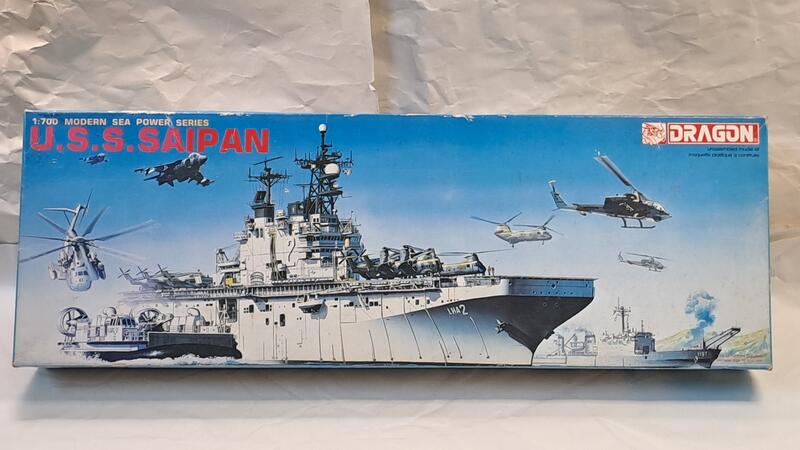 [中古良品] DRAGON 1/700 7009 二戰美國 塞班島號航空母艦 USS SAIPAN | 露天市集 | 全台最大的網路購物市集