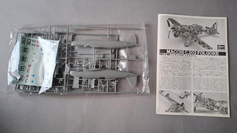 [中古良品] Hasegawa 長谷川模型 1/48 JT32 義大利 MACCHI C.202 戰鬥機 | 露天市集 | 全台最大的網路購物市集