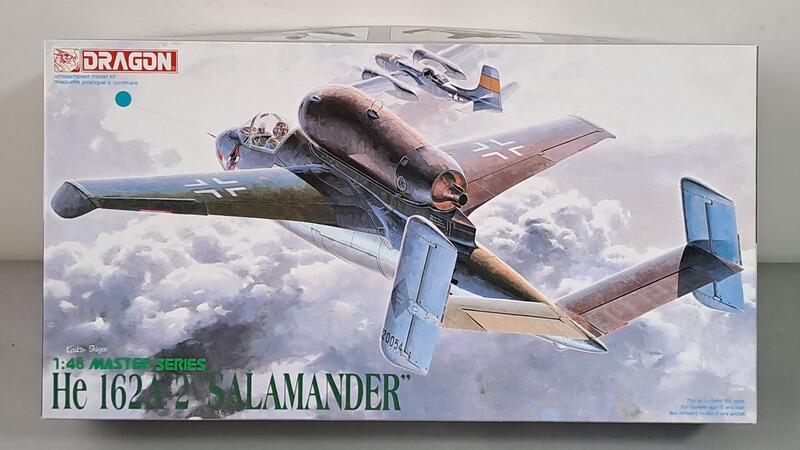 [中古良品] DRAGON 1/48 5508 德國 He 162A-2 "SALAMANDER" | 露天市集 | 全台最大的網路購物市集