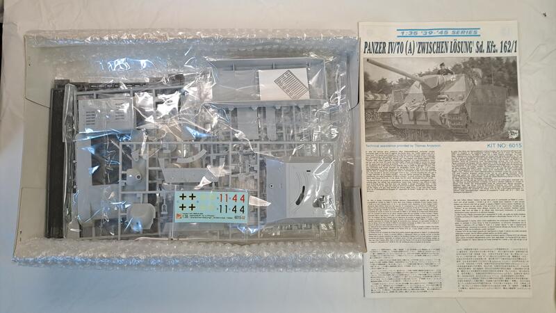 [中古良品] DRAGON 1/35 6015 德國 PANZER IV/70 驅逐戰車 ZWISCHEN LOSUNG | 露天市集 | 全 ...