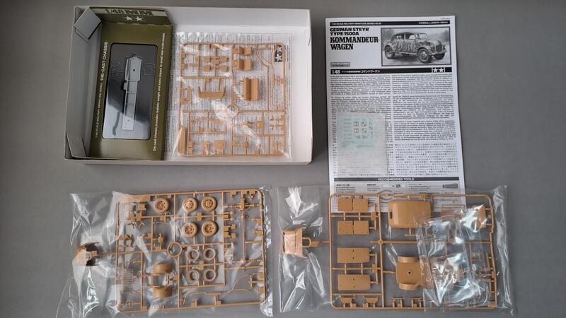 [中古良品] TAMIYA 田宮模型 1/48 MM No.53 德國 大型軍用指揮官車 KOMMANDEURWAGEN | 露天市集 | 全 ...