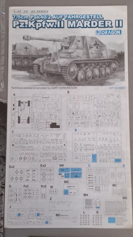[中古良品] DRAGON 1/35 6262 德國 Sd.Kfz.131 "MARDER II" | 露天市集 | 全台最大的網路購物市集