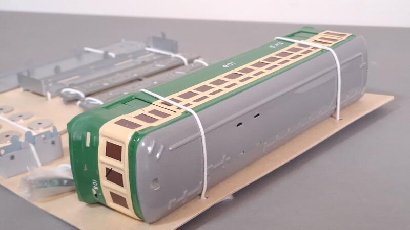 [中古良品] 江ノ電 ENODEN 100形 金屬火車玩具 | 露天市集 | 全台最大的網路購物市集