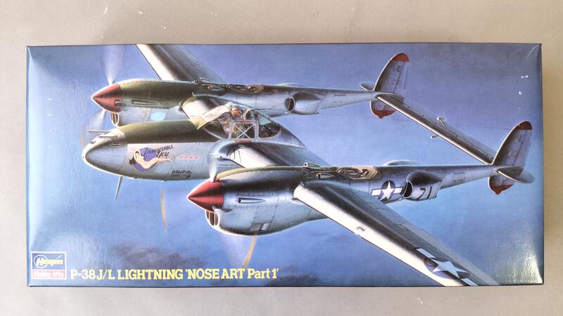 [中古良品] Hasegawa 長谷川模型 1/72 SP85 P-38J/L 'Noseart Part 1' | 露天市集 | 全台最大的網路購物市集