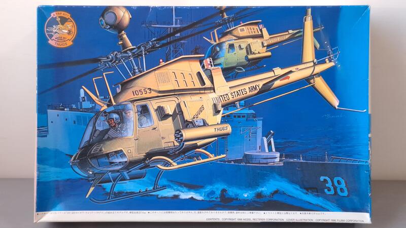 [中古良品] Fujimi 富士美模型 1/35 BELL OH-58D 奇奧瓦偵察直升機 | 露天市集 | 全台最大的網路購物市集