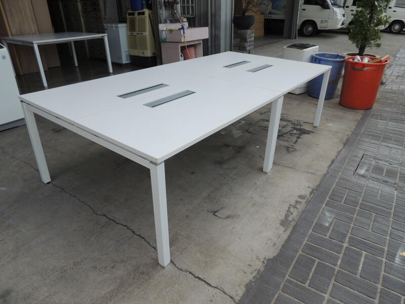 @27905 280 會議桌 四人工作站 OA辦公桌 @ 辦公桌 工作桌 業務桌 電腦桌 洽談桌 聯合二手倉庫 中科店 | 露天市集 | 全台最大的網路購物市集