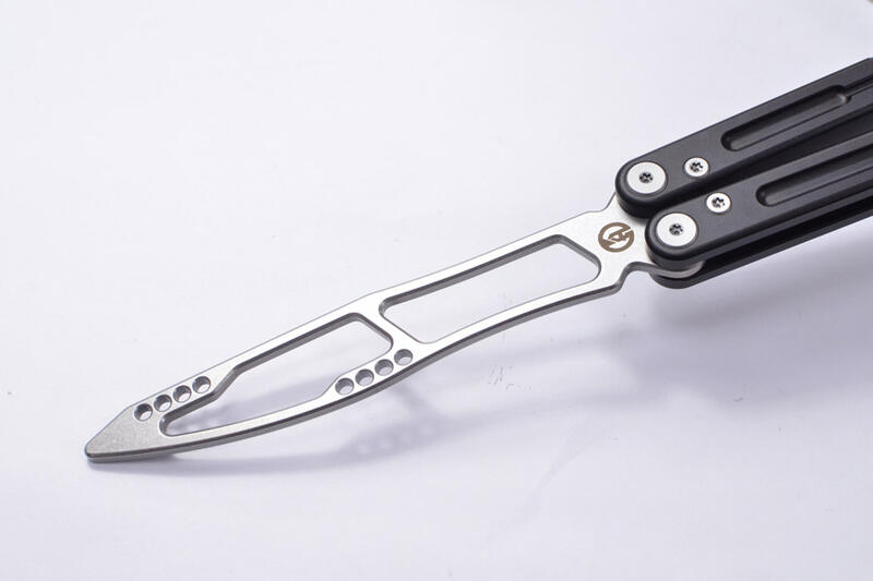 Maxace Phantom 2.0 幽靈二代黑鋁柄蝴蝶刀(9CR18COMOV鋼訓練刃)-MAXACE A07E | 露天市集 | 全台最大 ...