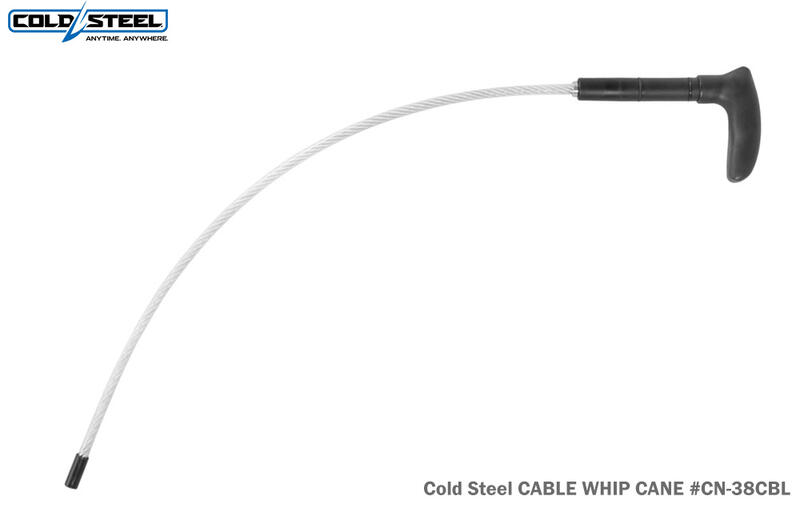 Cold Steel Lynn Thompson Cable "Whip" Cane 鋁合金電纜鞭手杖-CN-38CBL | 露天市集 | 全 ...