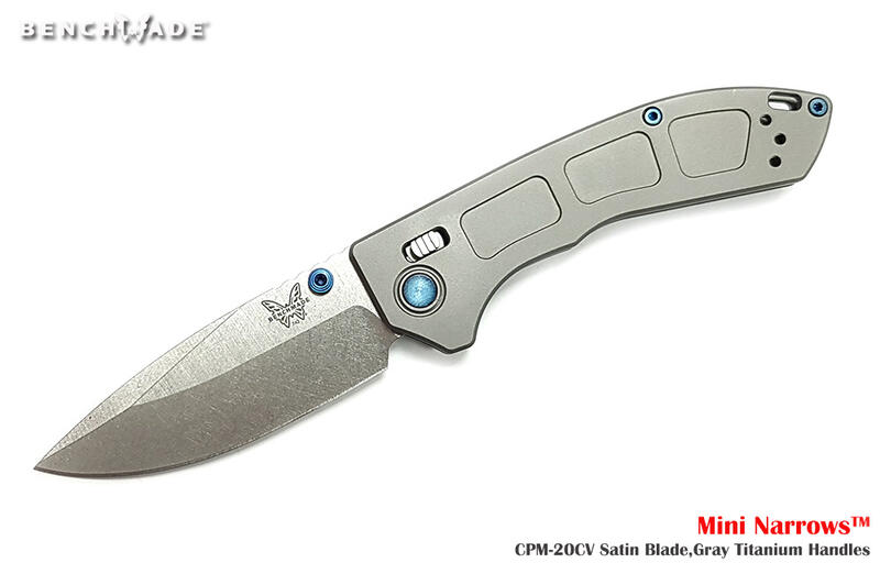 【大海刀品】Benchmade Mini Narrows™ 灰鈦柄全刃AXIS® Lock折刀 -BENCH 743 | 露天市集 | 全台最 ...