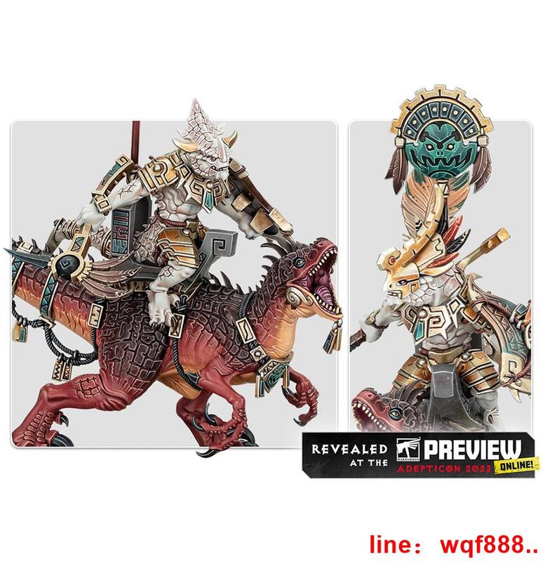 【小七模型】戰錘 AOS 蜥蜴人 蜥人疤痕老兵 Saurus Scar Veteran on Aggradon | 露天市集 | 全台最大的 ...