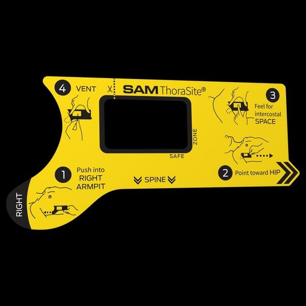 現貨1組5片裝 騎士代購SAM ThoraSite anatomical landmark guide戰傷檢傷 胸針定位 | 露天市集 | 全 ...