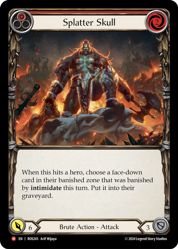 《吉貓樂卡町》FAB 血肉之戰 Splatter Skull ROS243 - M | 露天市集 | 全台最大的網路購物市集