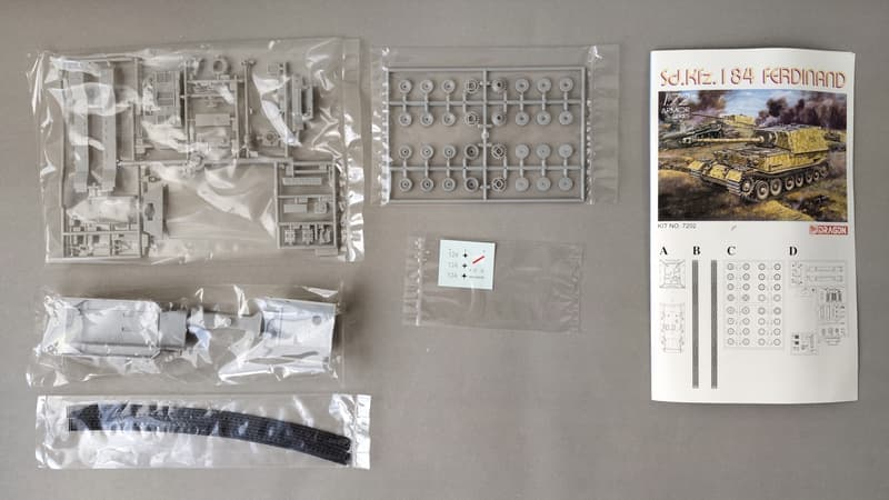 = DRAGON 1/72 7202 德國 象式驅逐戰車 Sd.Kfz.184 FERDINAND | 露天市集 | 全台最大的網路購物市集