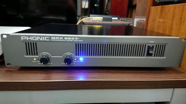 PHONIC MAX 860 plus PA 擴大機 | 露天市集 | 全台最大的網路購物市集