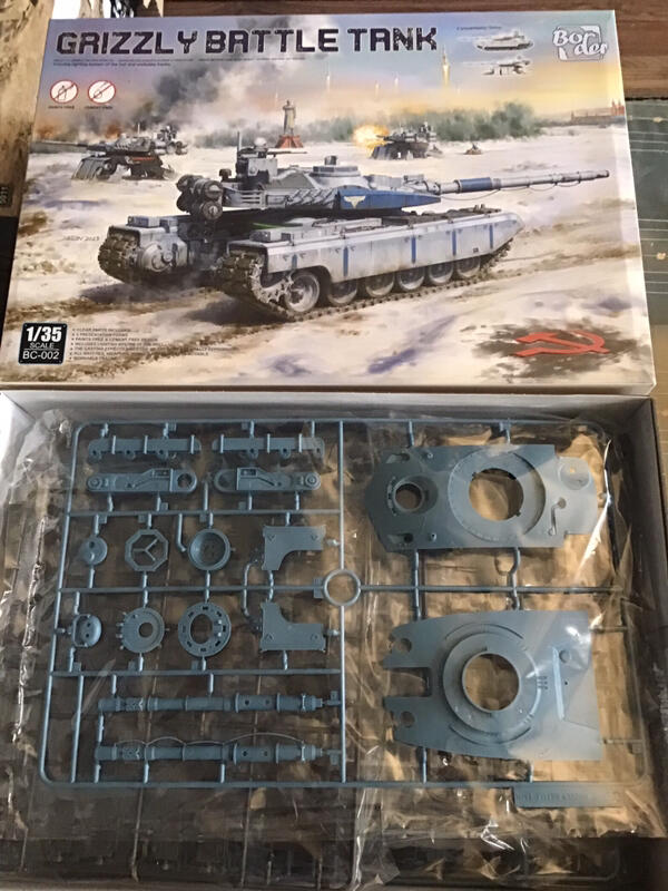 邊境 1/35 灰熊坦克 免膠分色模型坦克 BC-002～新品 現貨 | 露天市集 | 全台最大的網路購物市集