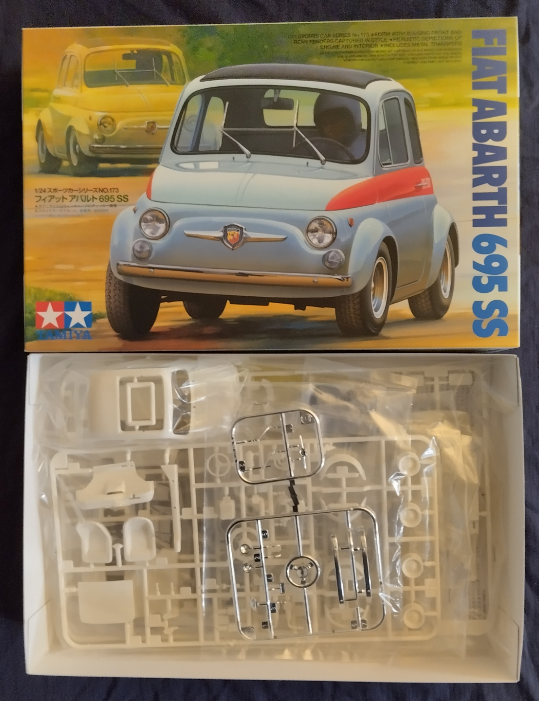 TAMIYA 1/24 Fiat Abarth 695 SS #24173~ | 露天市集 | 全台最大的網路購物市集