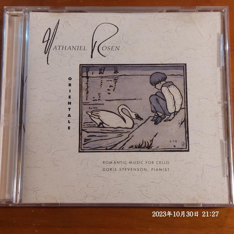 (協奏曲) Nathaniel Rosen - ORIENTALE - 浪漫大提琴，美國版1991 | 露天市集 | 全台最大的網路購物市集
