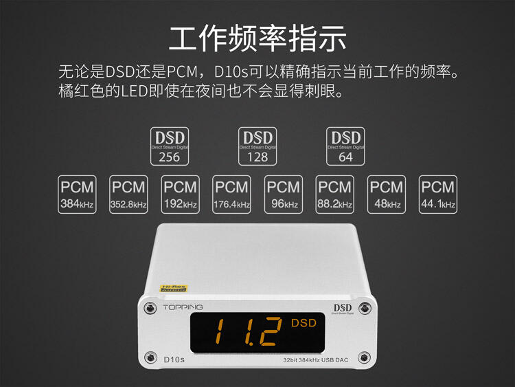 (勁風貿易)有現貨~雙用小鋼砲~拓品 TOPPING D10s USB DAC DDC USB轉光纖 非E30 D50s | 露天市集 | 全 ...