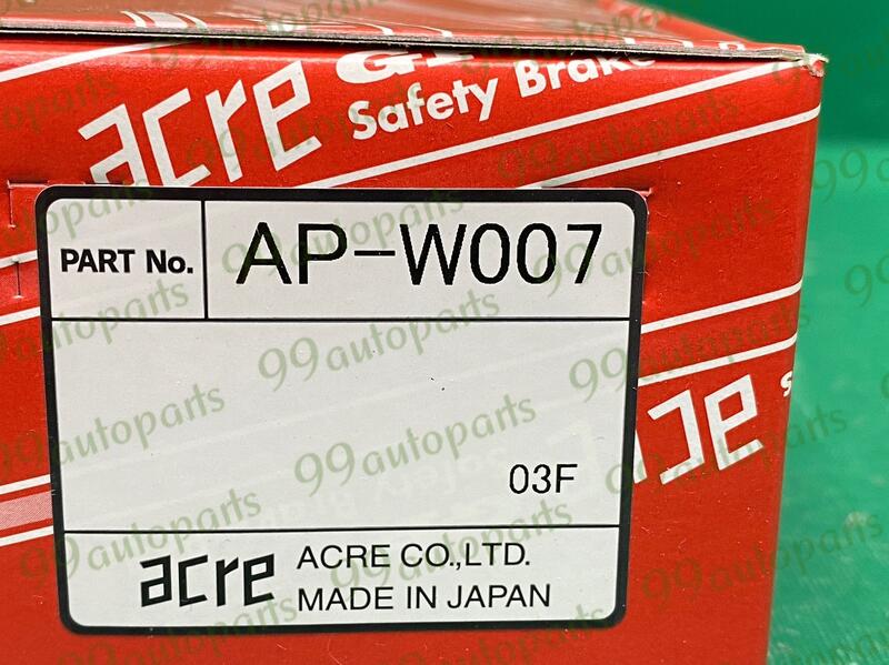 【汽車零件專家】AP-W007 AP-592 04465-53020 IS250C IS350 IS300H 前 來令片 | 露天市集 | 全 ...