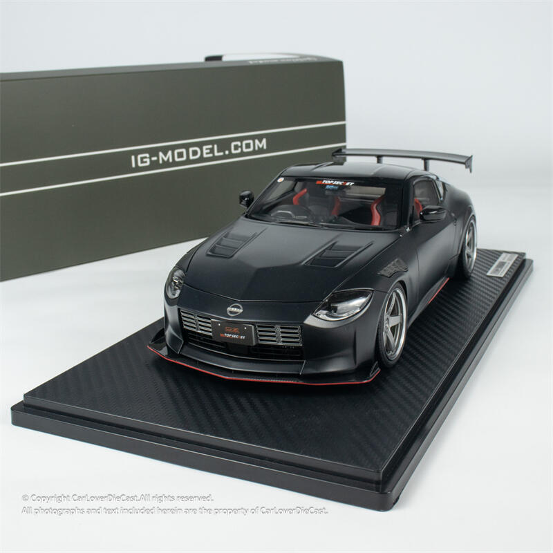 【型模客】IG 1:18 日產 淑女Fairlady Z RZ34 TOP SECRET 汽車模型 | 露天市集 | 全台最大的網路購物市集