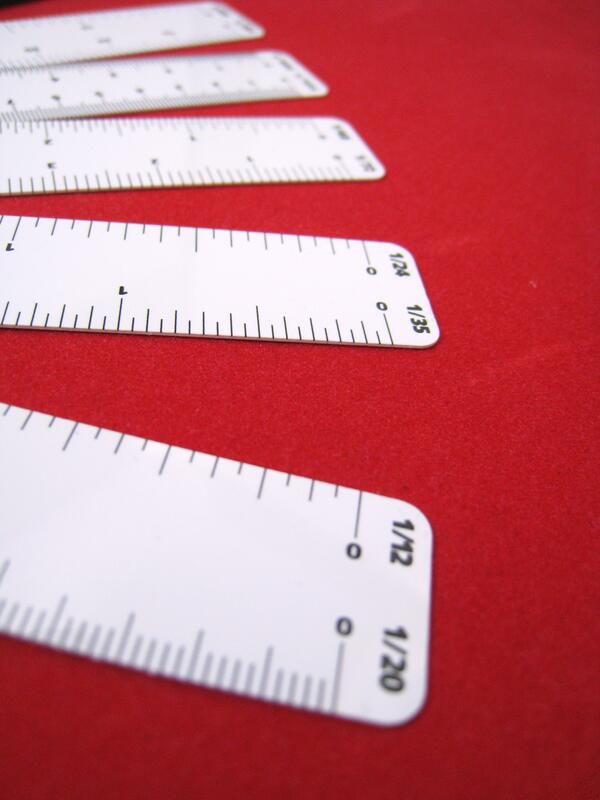 WAVE HT-074 模型用 多比例定規 HG Multiple-Scale Ruler | 露天市集 | 全台最大的網路購物市集