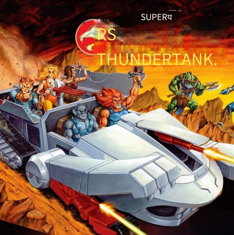 預售 Super7 霹靂貓 ThunderTank 1/12霹靂坦克 超大 7寸人偶載具 | 露天市集 | 全台最大的網路購物市集
