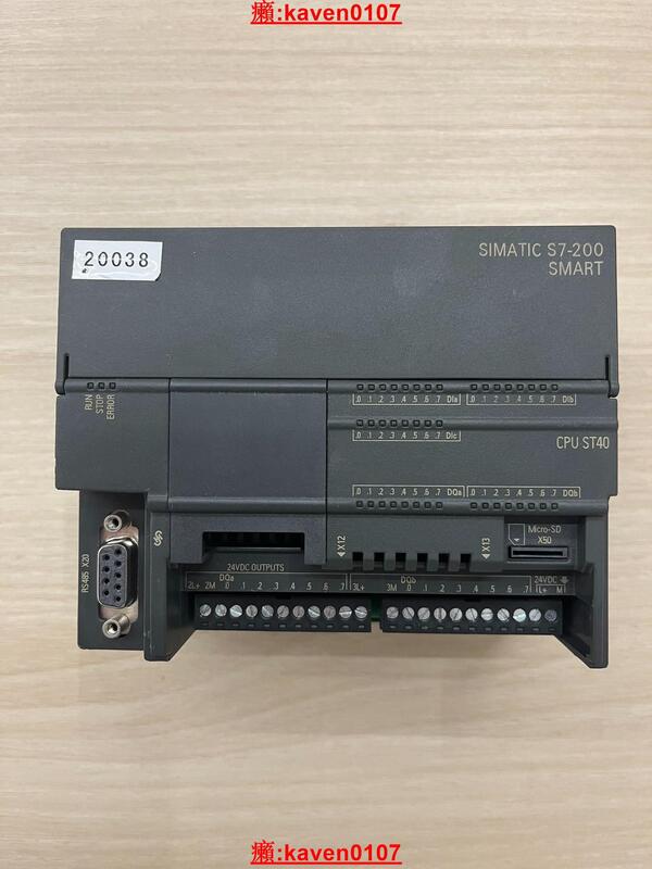 【超級嚴選】西門子ST40，西門子S7-200smart PLC圖實拍 [紅圓]I點Q點，均已測試完成，通訊電壓3.0 | 露天市集 | 全台 ...