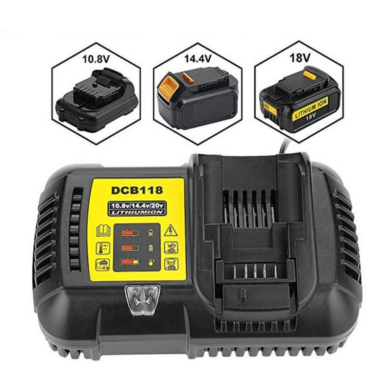 【本島】DCB118充電器可充得偉Dewalt 10.8/14.4/20/60V 4.5A | 露天市集 | 全台最大的網路購物市集
