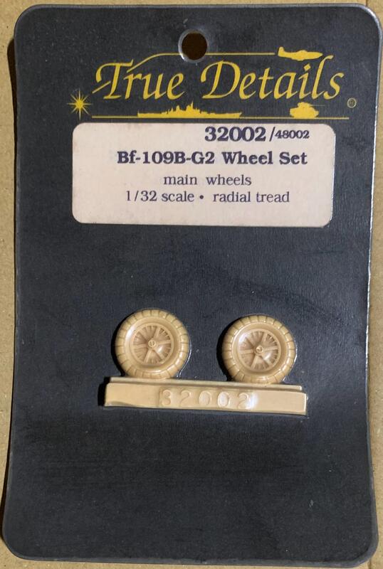 True Details 32002 Bf-109B-G2 Wheel Set | 露天市集 | 全台最大的網路購物市集