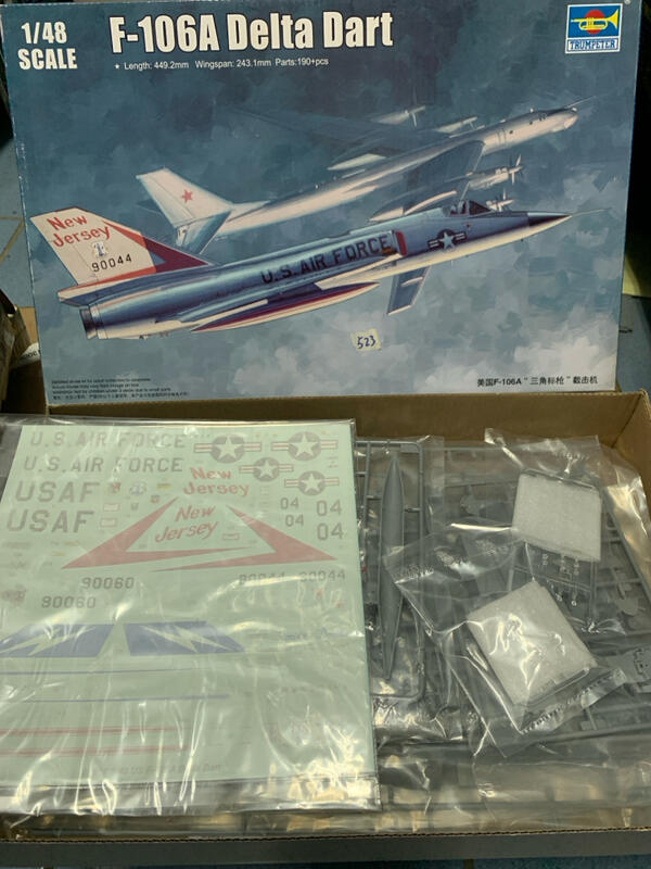 F-106A Delta Dart 1/48 | 露天市集 | 全台最大的網路購物市集