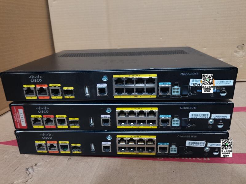 【可開統編】思科Cisco 891F 思科891FW路由器。測好。實物圖 C891FW-A-K9 感興趣的話點“我想要” | 露天市集 | 全 ...