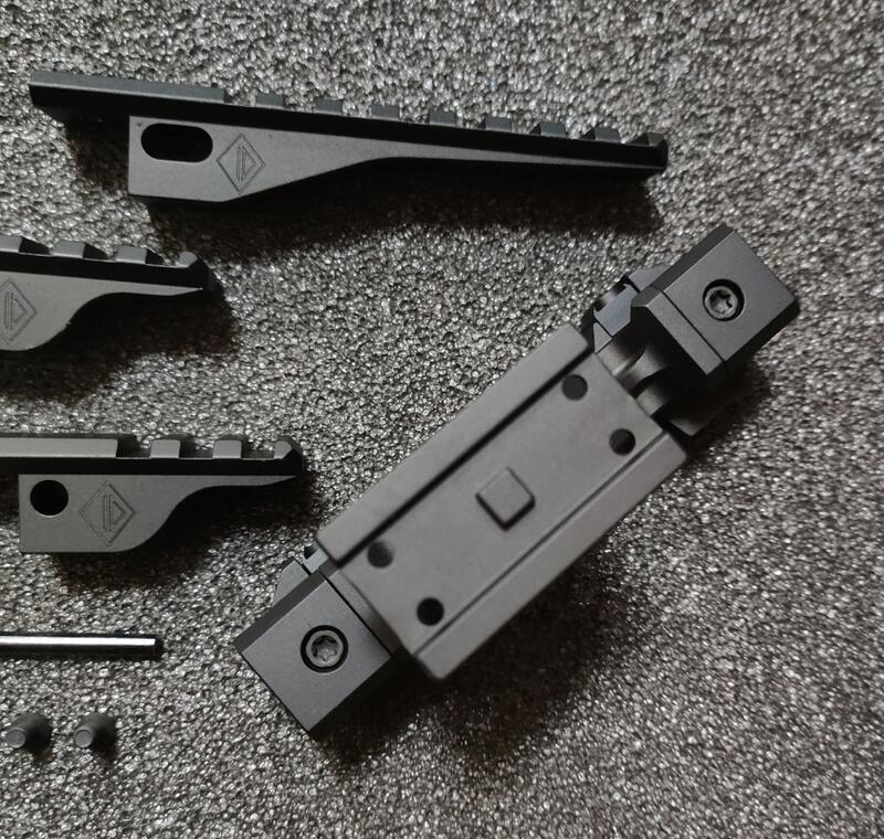 【預購】復刻 Irregular Defense Micro Omm 2.5 鋁合金鏡座 鏡軌（CNC刻字） | 露天市集 | 全台最大的網路購物市集