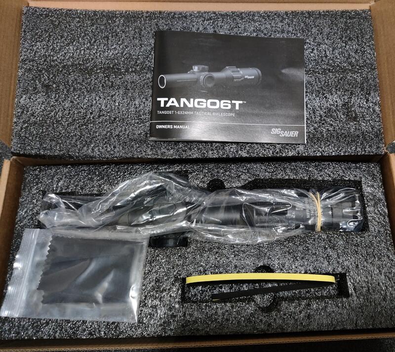 【預購】EG監製 TANGO 6T 1-6x24 FFP + SIG風格鏡座 | 露天市集 | 全台最大的網路購物市集