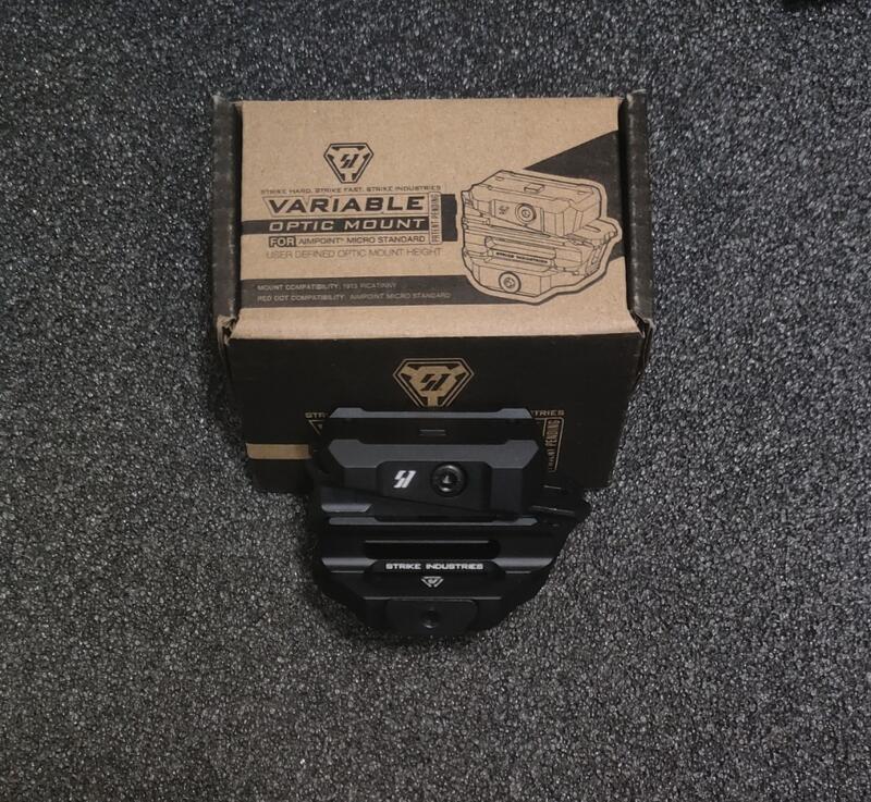 【預購】復刻 SI VARIABLE Optic Mount for Aimpoint 鋼製紅點鏡座（高度可調） | 露天市集 | 全台最大的 ...
