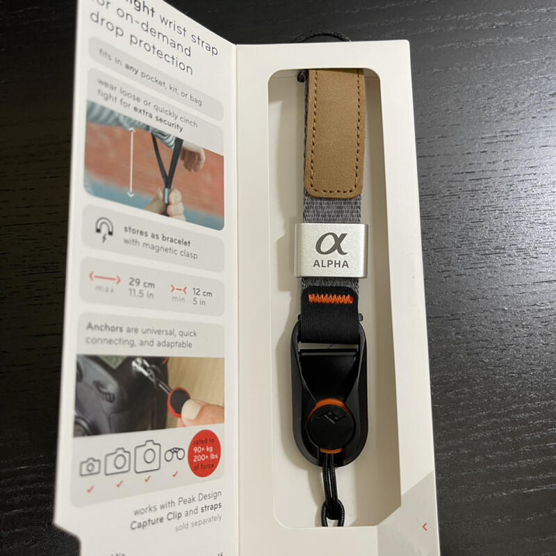 PEAK DESIGN 》 SONY 索尼 聯名 cuff 手帶 腕帶 手腕帶 A1 A9 A7 A73 alpha | 露天市集 | 全台最 ...