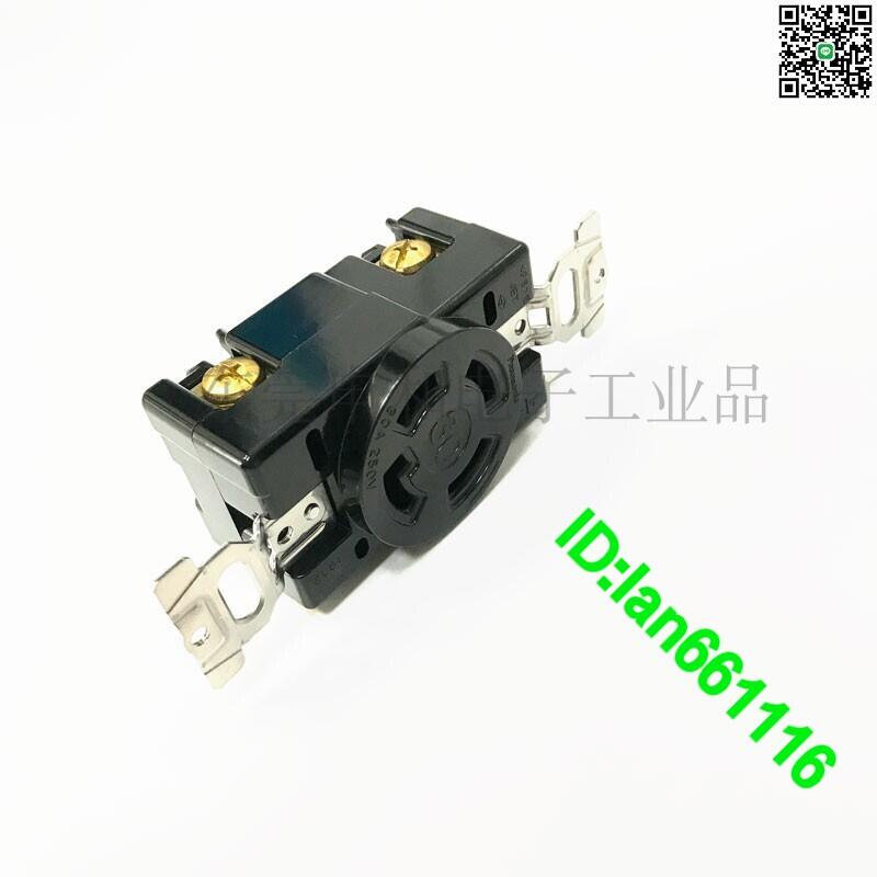 Panasonic松下工業插座WF2430B/WF6430美標暗裝電機插座30A250V | 露天市集 | 全台最大的網路購物市集