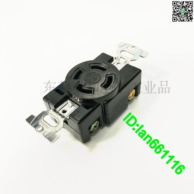 Panasonic松下工業插座WF2430B/WF6430美標暗裝電機插座30A250V | 露天市集 | 全台最大的網路購物市集