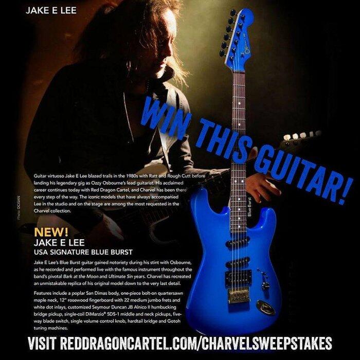 【名人樂器明誠店】2023 Charvel Custom Shop Jake E Lee Signature Blue | 露天市集 | 全台 ...