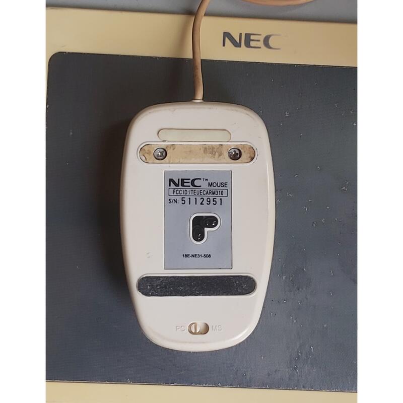 早期 絕版 NEC MOUSE RS232介面 光學滑鼠 需配合光學板才可使用 | 露天市集 | 全台最大的網路購物市集
