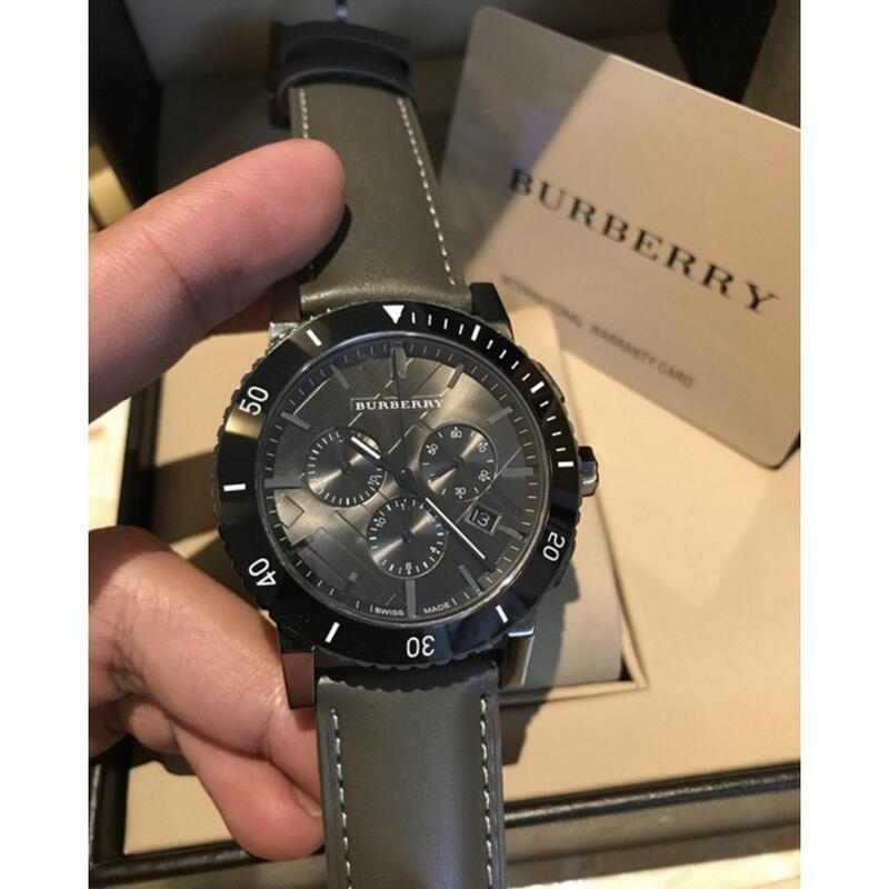 【限時特價】實拍 BURBERRY巴寶莉手錶 商務男錶 時尚酷黑齒輪錶盤鋼帶男錶 BU9380 高品質多功能腕錶 | 露天市集 | 全台最大的 ...